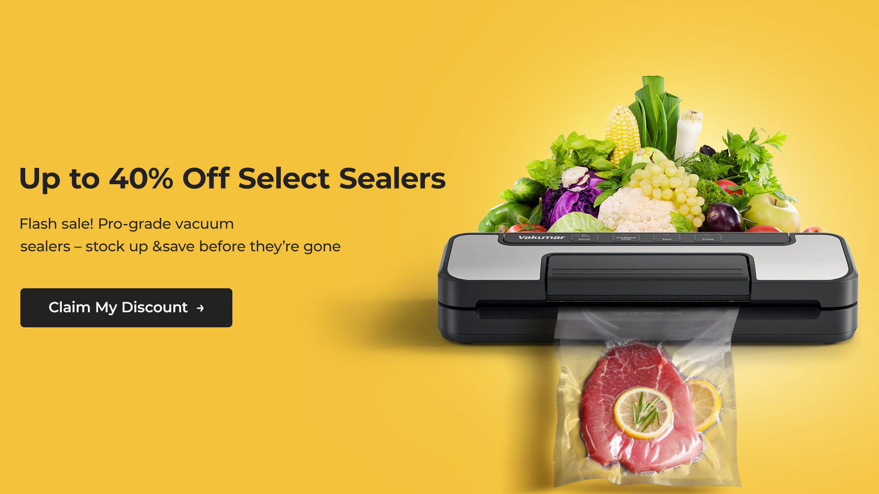 vakumar® | Official Store–Keep Food Fresh with Quality Vacuum Sealers
